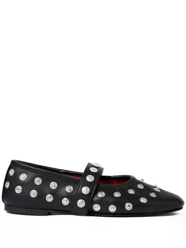 Stella McCartney Studded Mary Jane Ballet Flats - Black