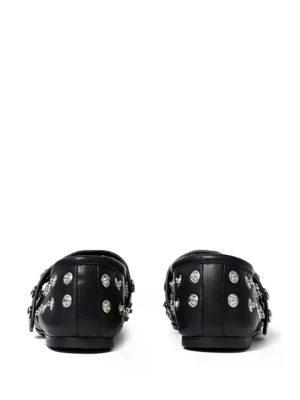 Stella McCartney Studded Mary Jane Ballet Flats - Black