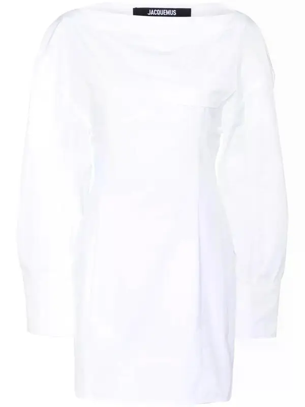 Jacquemus Chemise Mini Dress - White