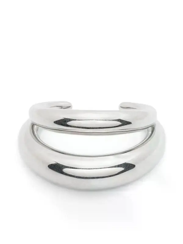 PANCONESI Tone Blow-up Cuff - Silver