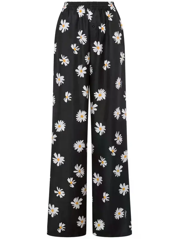 Moschino Daisy Print Trousers