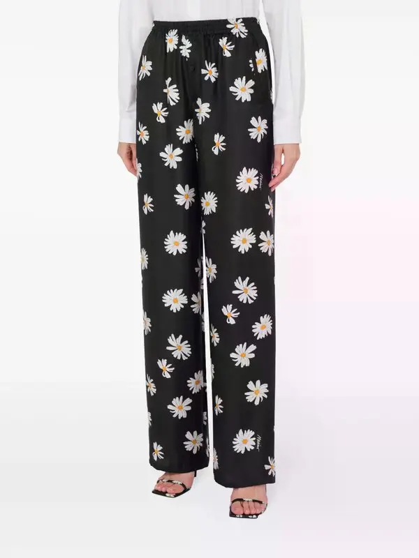 Moschino Daisy Print Trousers