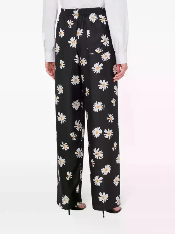 Moschino Daisy Print Trousers