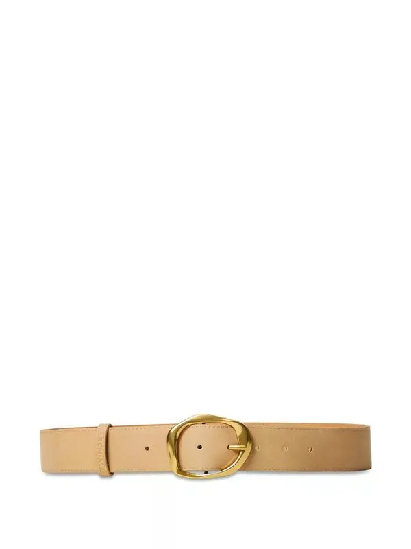 TWINSET Belt With Modelled Buckle - Neutrals