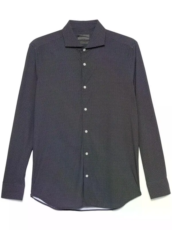 DELL'OGLIO Geometric-print Shirt