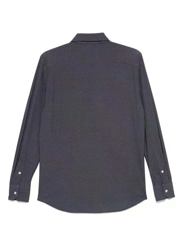 DELL'OGLIO Geometric-print Shirt
