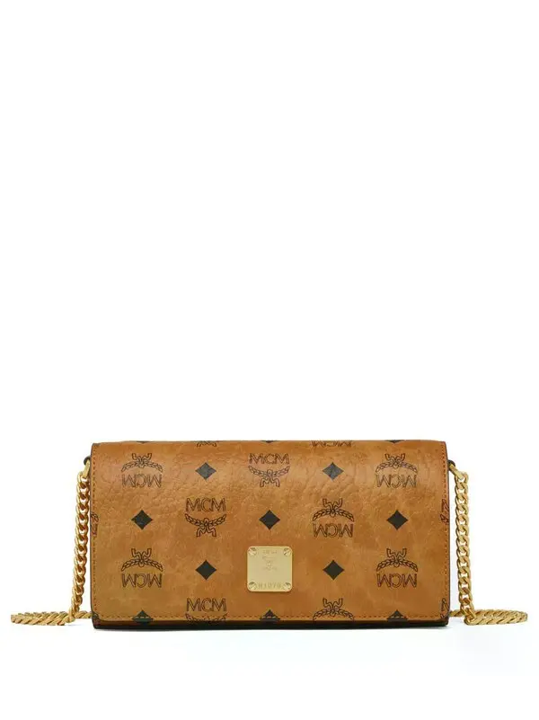 Mcm Aren Crossbody Bag - Brown