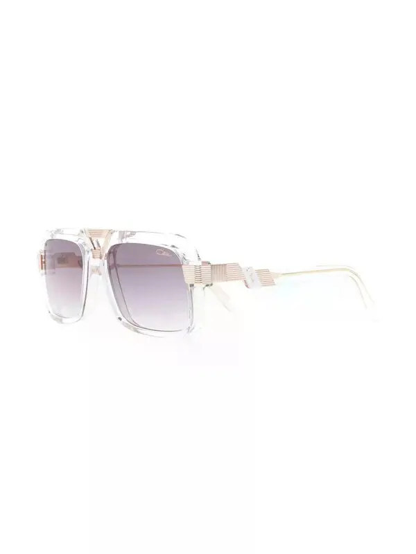 Cazal Transparent-design Frame Sunglasses