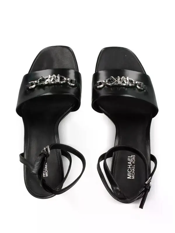 Michael Kors Leather High Heel Sandals