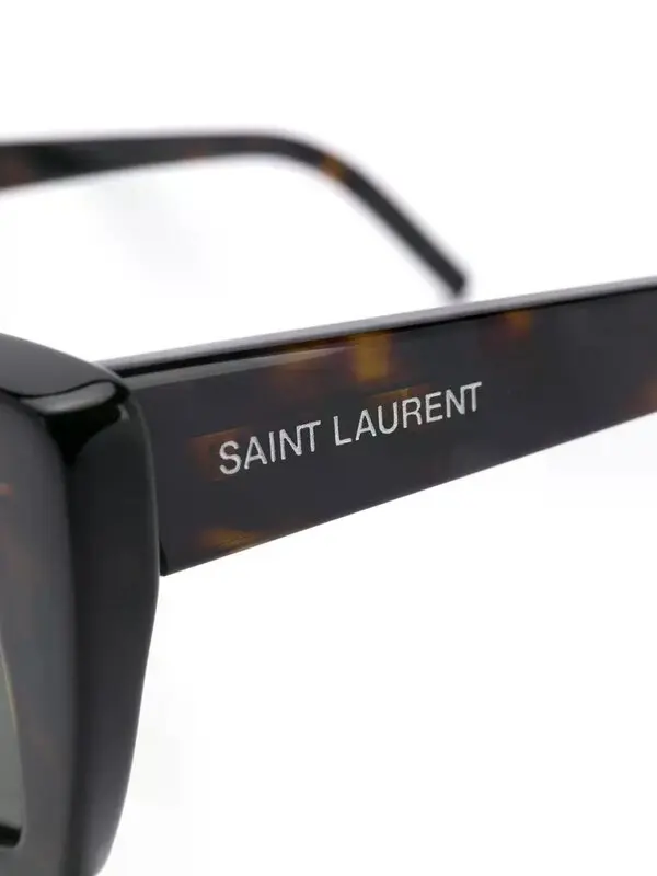 Saint Laurent New Wave Sunglasses - Brown