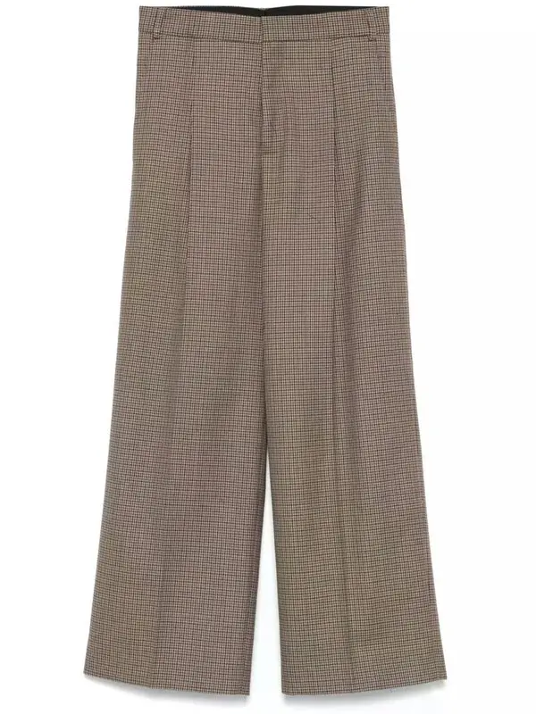 WALTER VAN BEIRENDONCK Star Trousers - Brown
