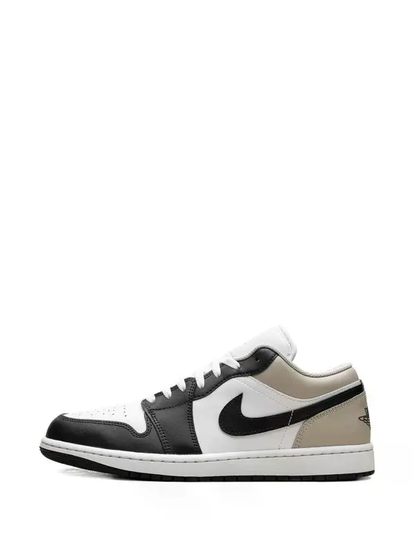 JORDAN 1 Low "summit White/rattan" Sneakers - Black