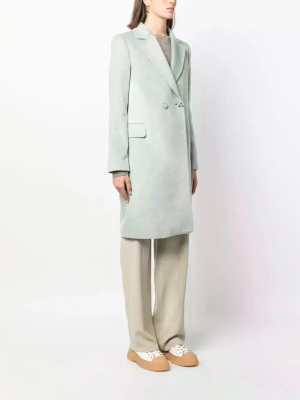 TWINSET Double-breasted Midi Coat
