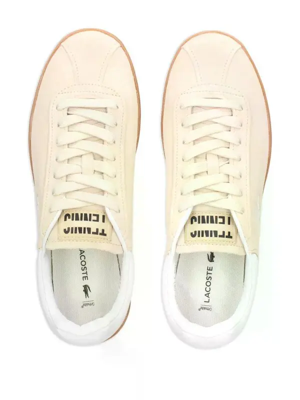 Lacoste Baseshot Suede Sneakers - Neutrals