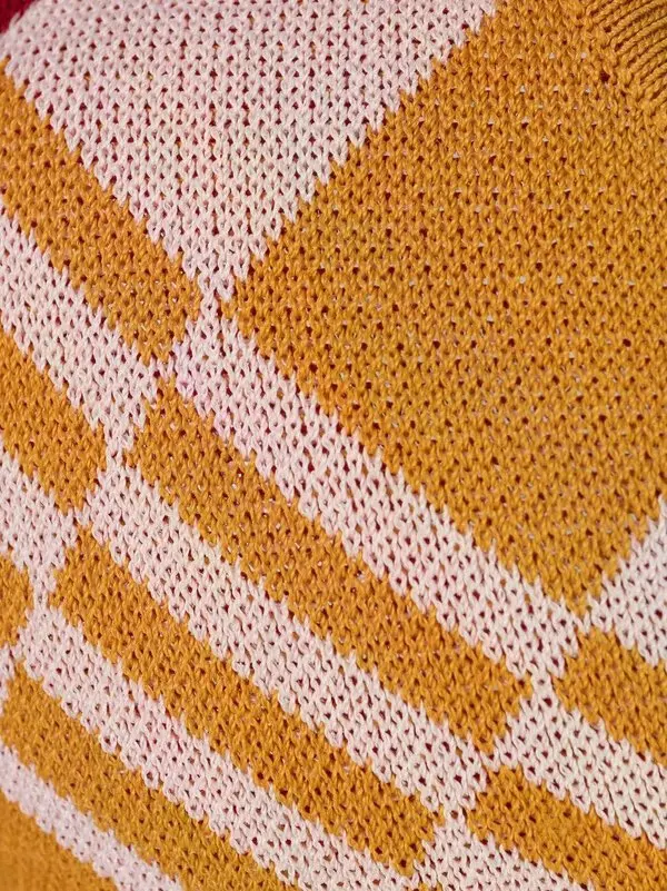 Dodo Bar Or Argyle Pattern Bra