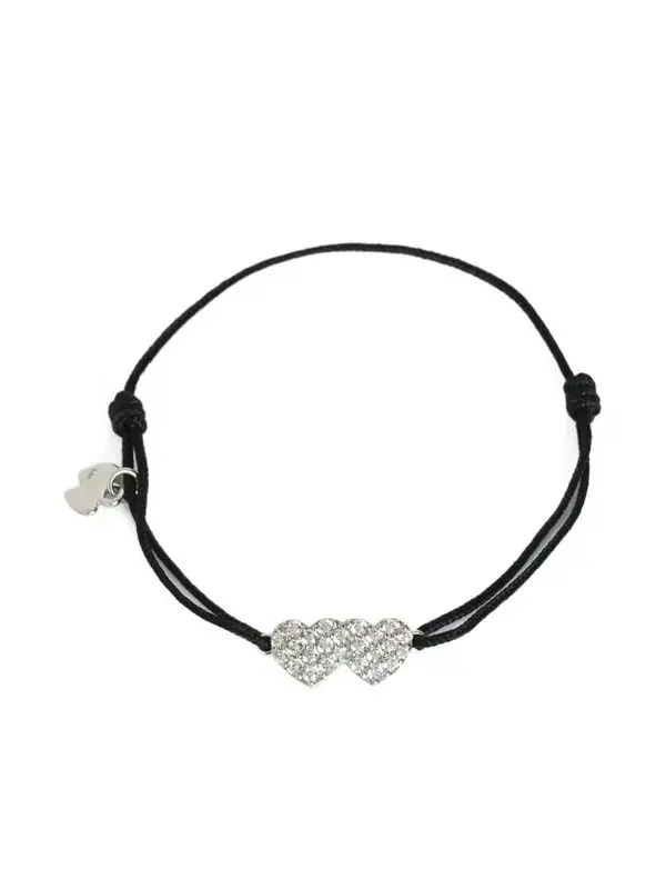 Zadig&Voltaire Double Heart Bracelet - Silver