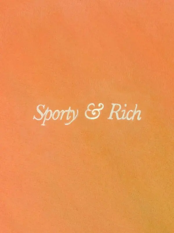 Sporty & Rich Cotton Polo Shirt With Embroidered Logo