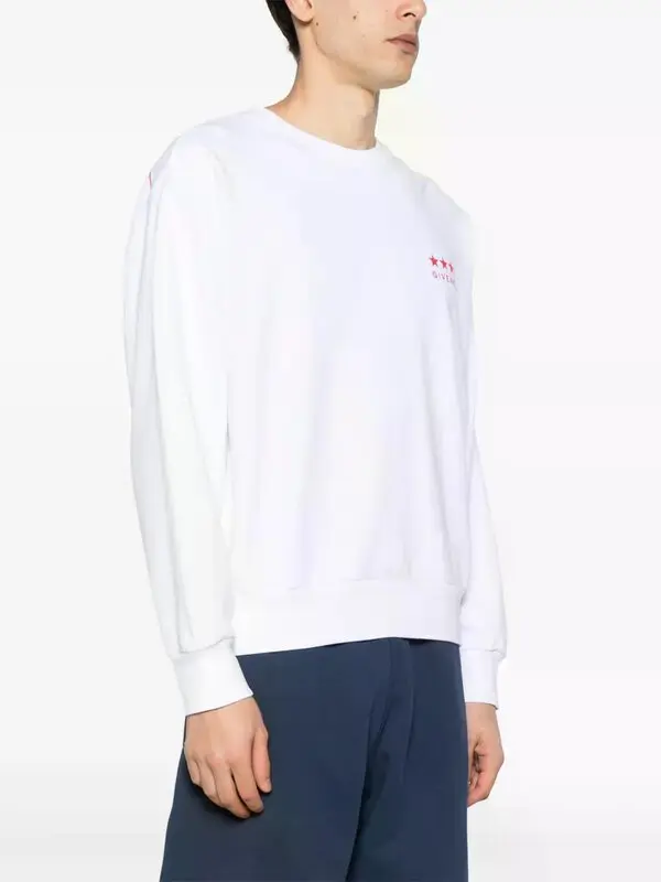 Givenchy 4g Printed Cotton Sweatshirt - White