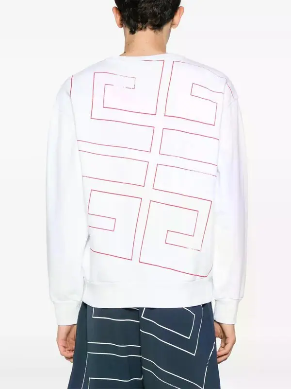 Givenchy 4g Printed Cotton Sweatshirt