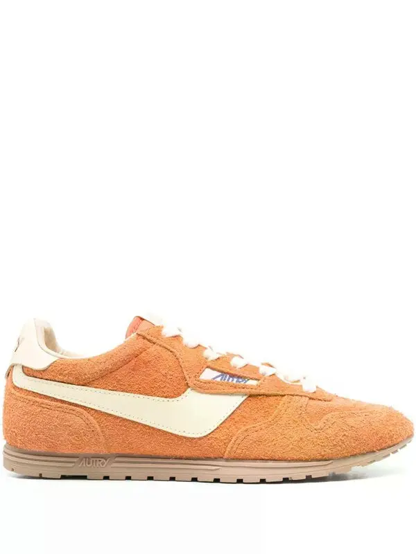 AUTRY Windspin Lace-up Sneakers - Orange