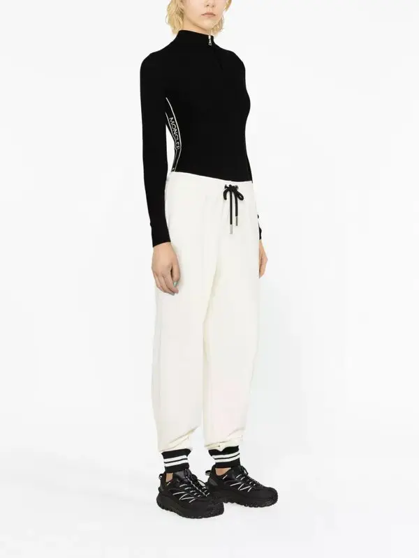 Moncler Ribbed Wool Sweater - Black