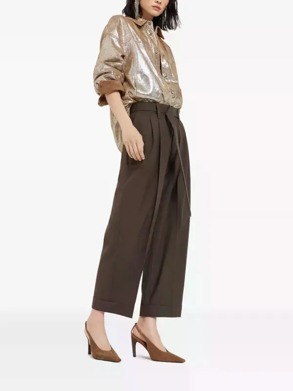Brunello Cucinelli Suede Slingback Pumps