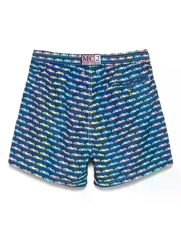MC2 SAINT BARTH Lighting Swim Shorts - Blue