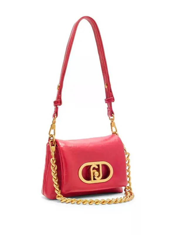 Liu Jo Lapuffy Shoulder Bag With Chain Strap