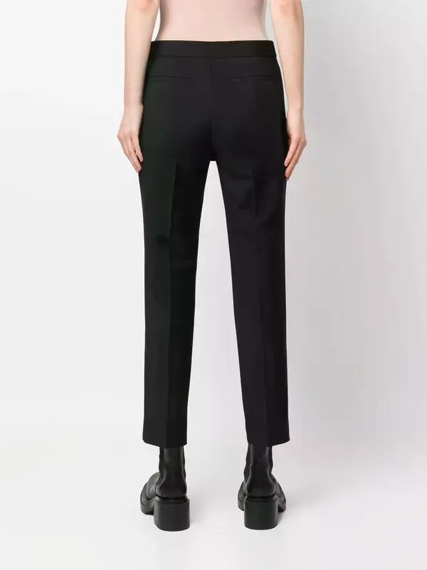 Givenchy Wool-mohair Blend Slit Trousers