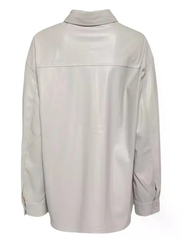 TOUT A COUP Long-sleeved Shirt With Classic Collar And Chest Pocket