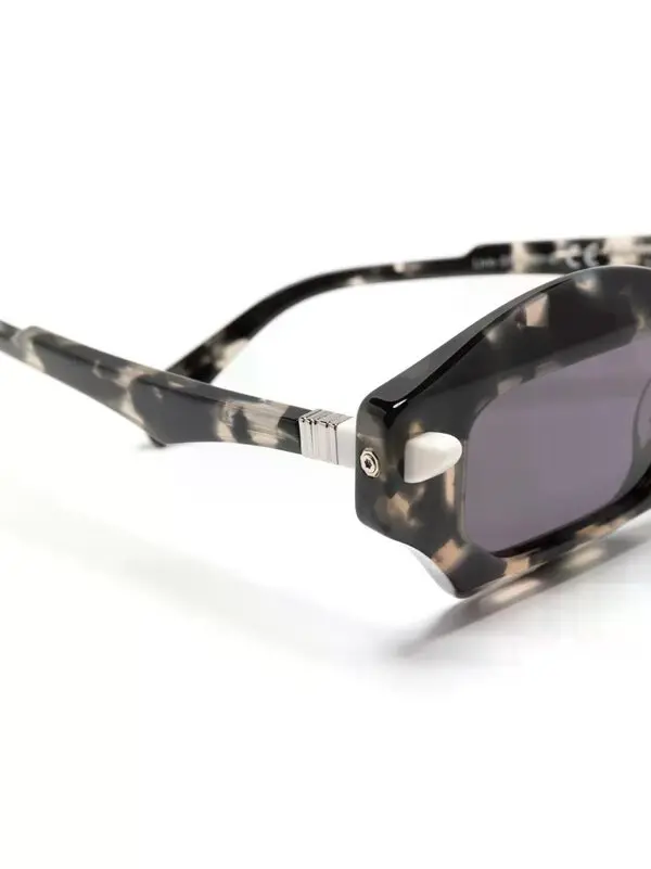 KUBORAUM Q6 Geometric-frame Sunglasses - Black