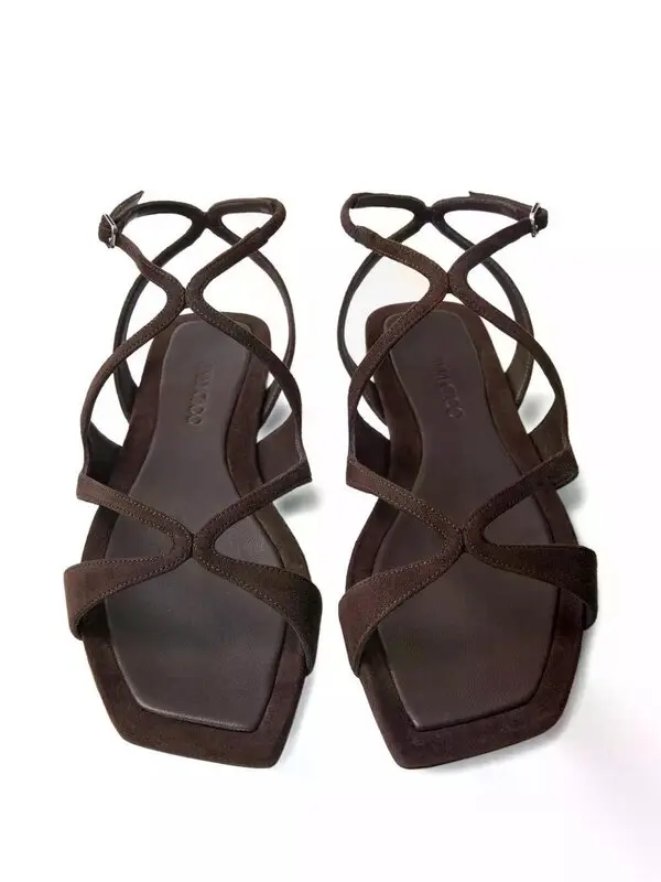 JIMMY CHOO Ayla Sandals - Brown