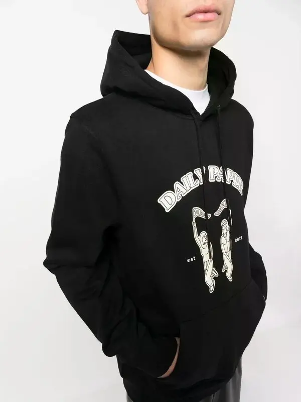 DAILY PAPER Graphic Print Hoodie