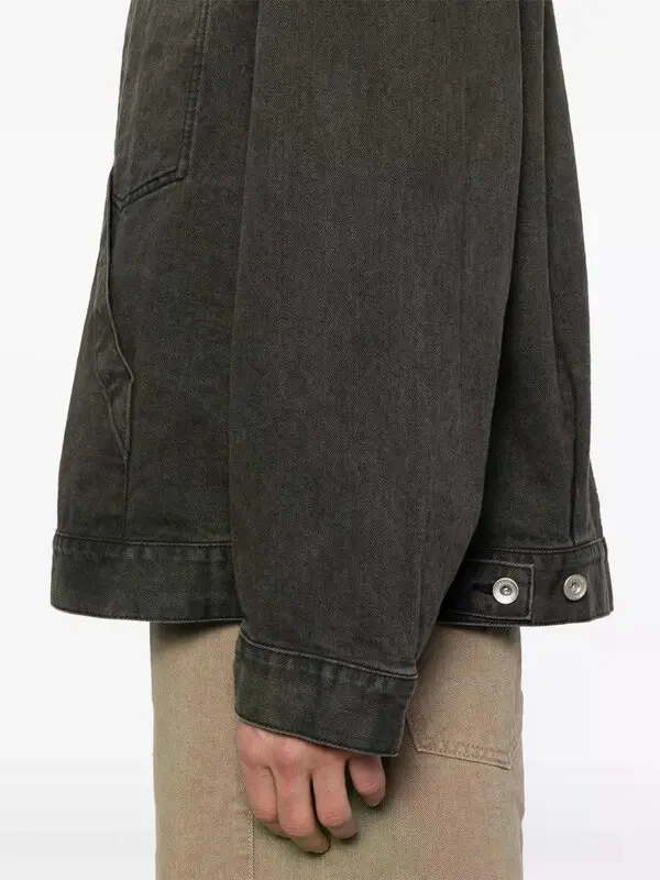 Sacai Hooded Jacket - Grey