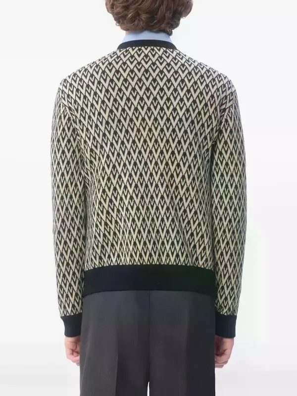Valentino Garavani Jacquard Virgin Wool Sweater