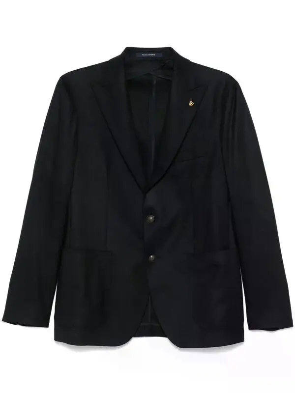 Tagliatore Single-breasted Blazer - Blue