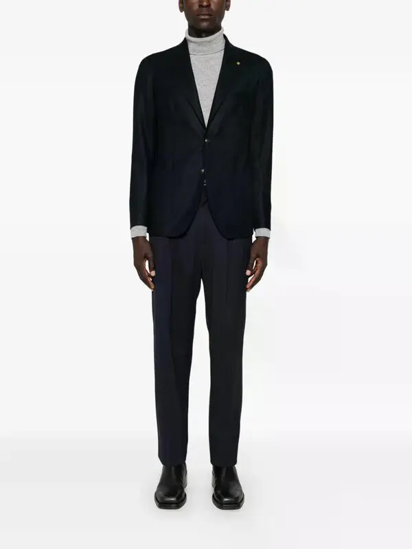 Tagliatore Single-breasted Blazer - Blue