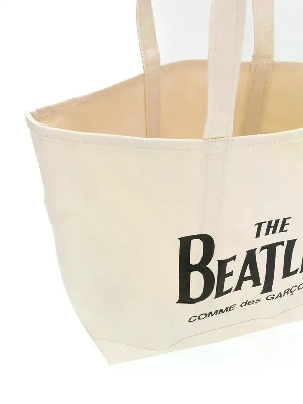 Comme Des Garçons The Beatles" Tote Bag