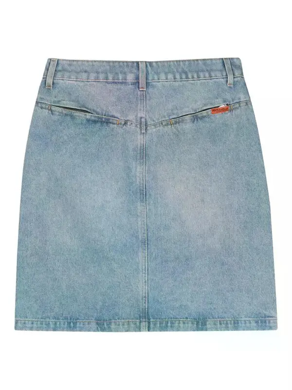 Martine Rose Denim Miniskirt