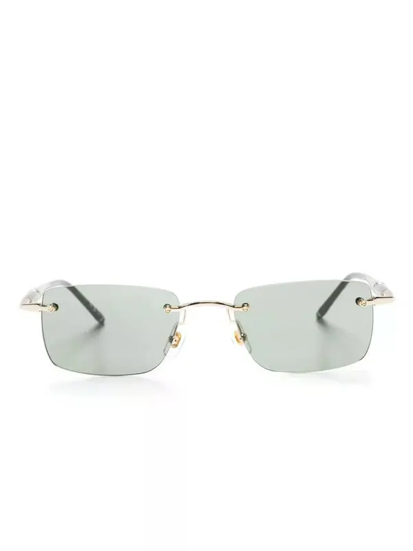 Montblanc Geometric-frame Sunglasses - Grey