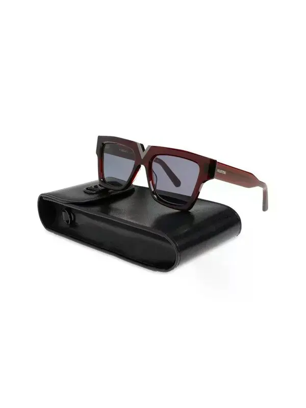 Valentino Garavani Rectangle Frame Sunglasses