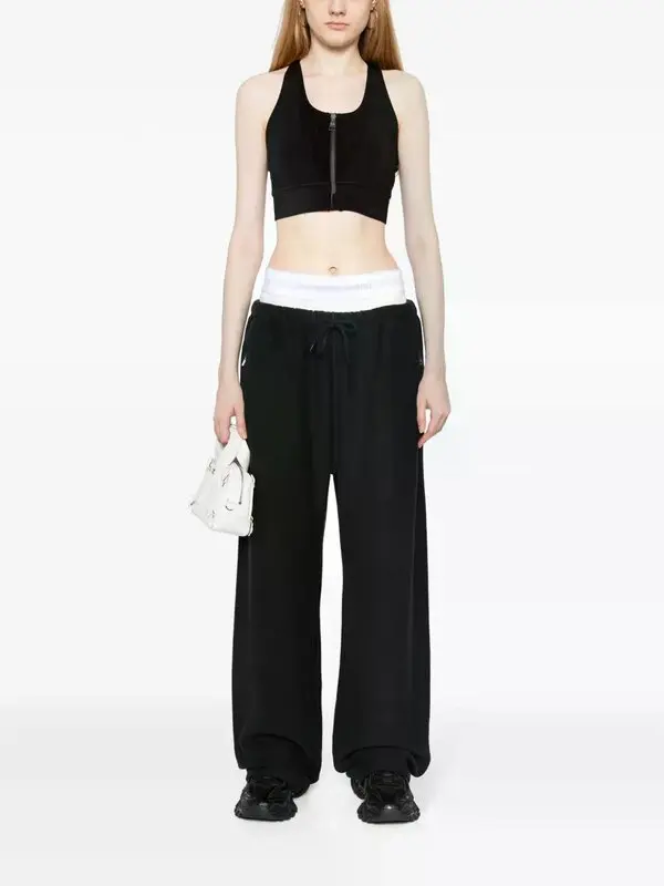 Alexander Wang Cotton Track Pants - Black