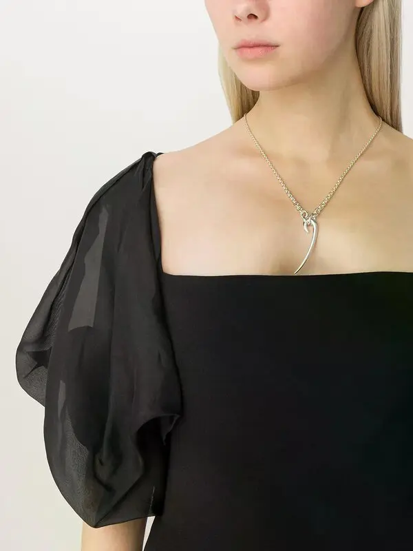 SHAUN LEANE Sterling Hook Pendant Necklace