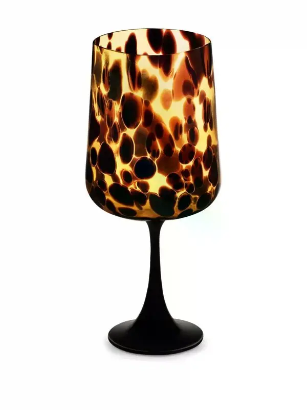Dolce & Gabbana Spotted Hand-blown Murano Cocktail Glass