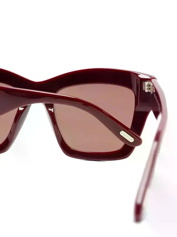 TOM FORD Luna Sunglasses - Red
