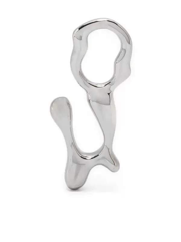 MARIA BLACK Tone Sterling Letter Charm - Silver