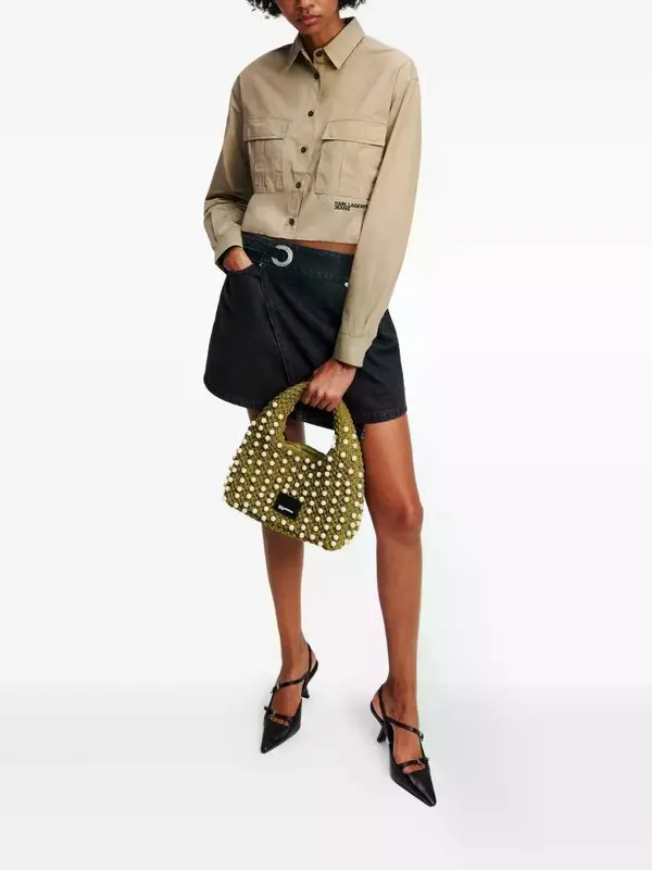 Karl Lagerfeld Boxy Utility Shirt