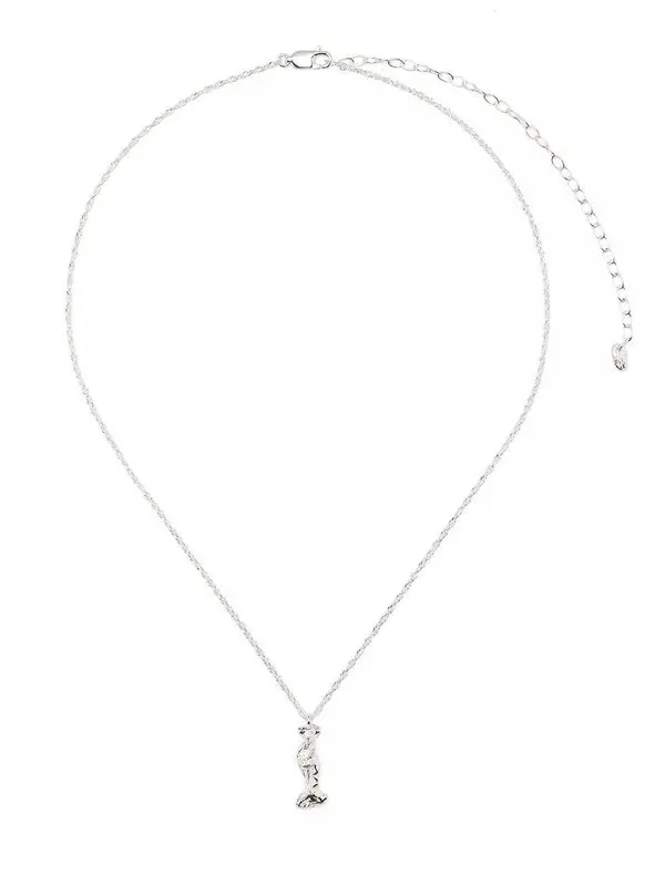 LOVENESS LEE Alphabet Charm Necklace - Silver