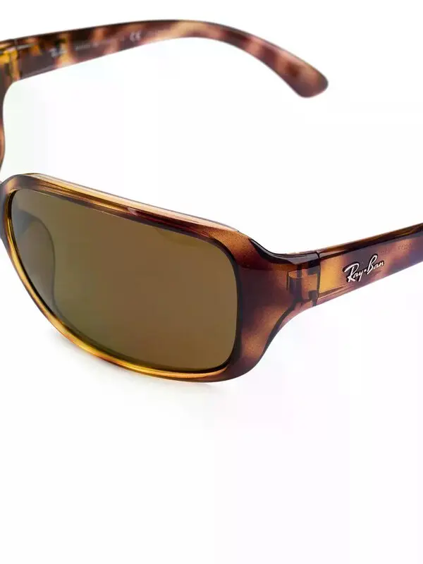 Ray-ban Square-frame Sunglasses With Tortoiseshell Effect