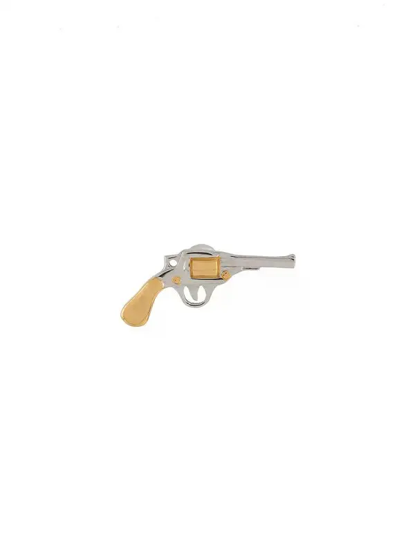 TRUE ROCKS Pistol Stud Single Earring - Silver